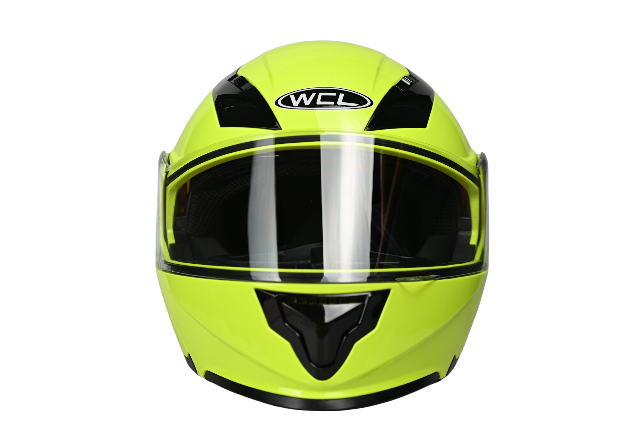 WCL Modular Full Face Motorcycle Helmet with Double Lens Visor - Gloss ...